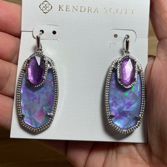 Kendra Scott | Jewelry | Kendra Scott Emmy Elisa Lilac Purple ...